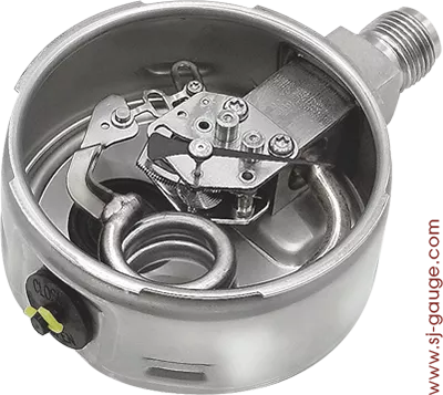 工業用壓力錶有多少種類？壓力錶內部構造及壓力測量原理是什麼？ | SJ Gauge 炘珈儀錶