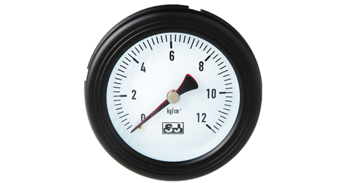 雙巴登管壓力錶（雙針指示）｜獨立雙量測、適用過濾器與氣壓控制 | SJ Gauge 炘珈儀錶